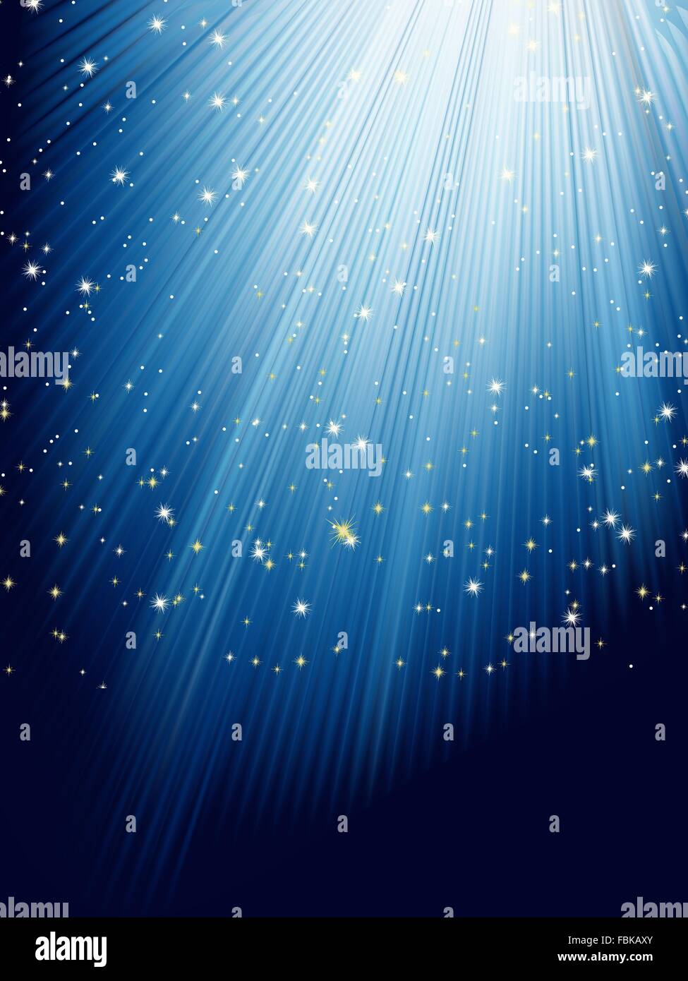 Stars on blue striped background. EPS 8 Stock Vector Image & Art - Alamy