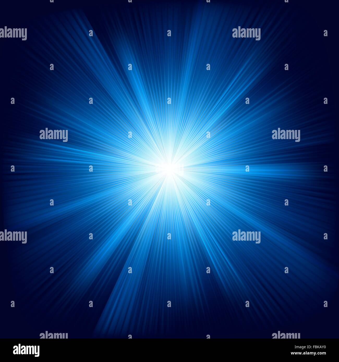 Blue color design with a burst. EPS 8 Stock Vector Image & Art - Alamy