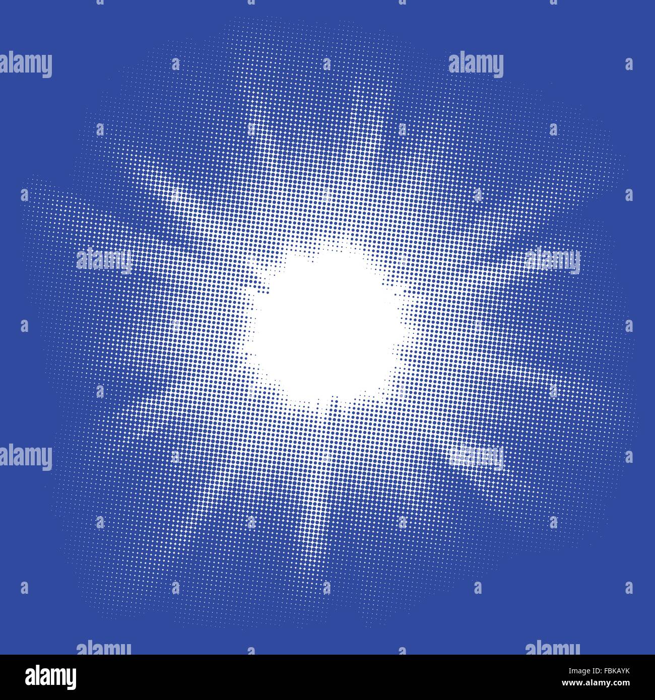 Blue halftone blast. EPS 8 Stock Vector Image & Art - Alamy