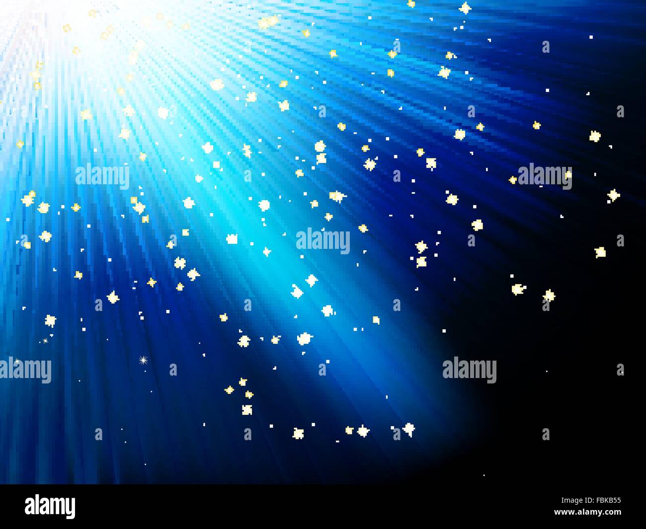 Stars on blue striped background. EPS 10 Stock Vector Image & Art - Alamy
