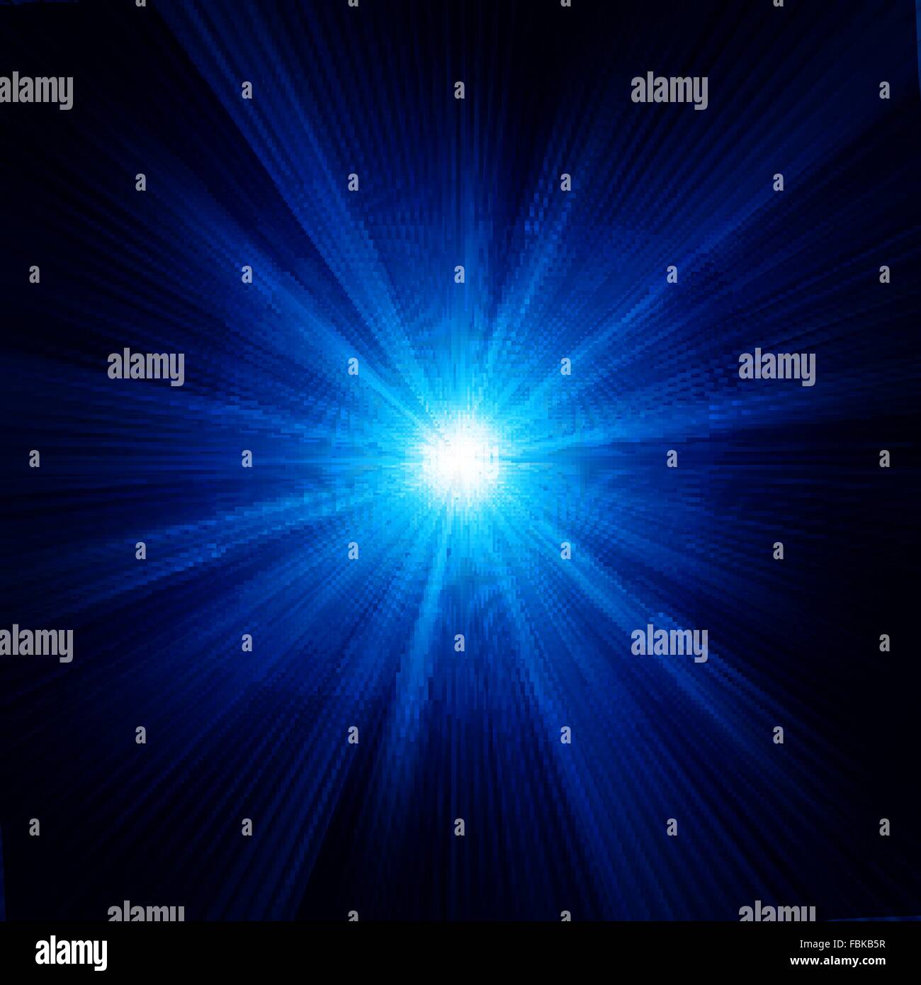 Blue color design with a burst. EPS 8 Stock Vector Image & Art - Alamy