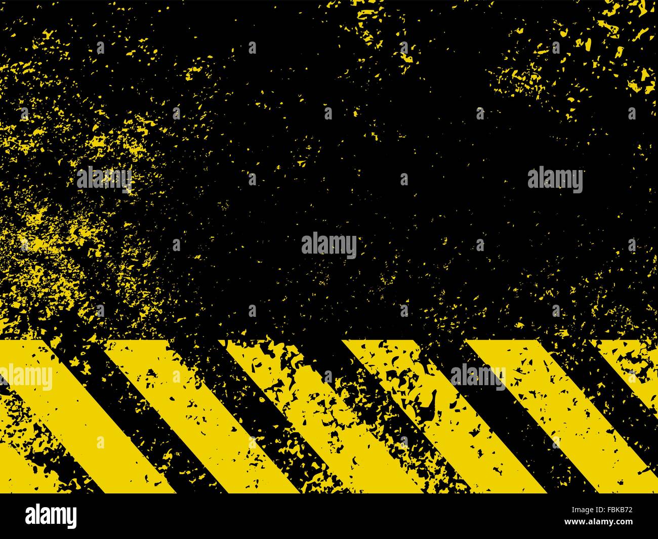 A grungy and worn hazard stripes texture. EPS 8 Stock Vector Image ...