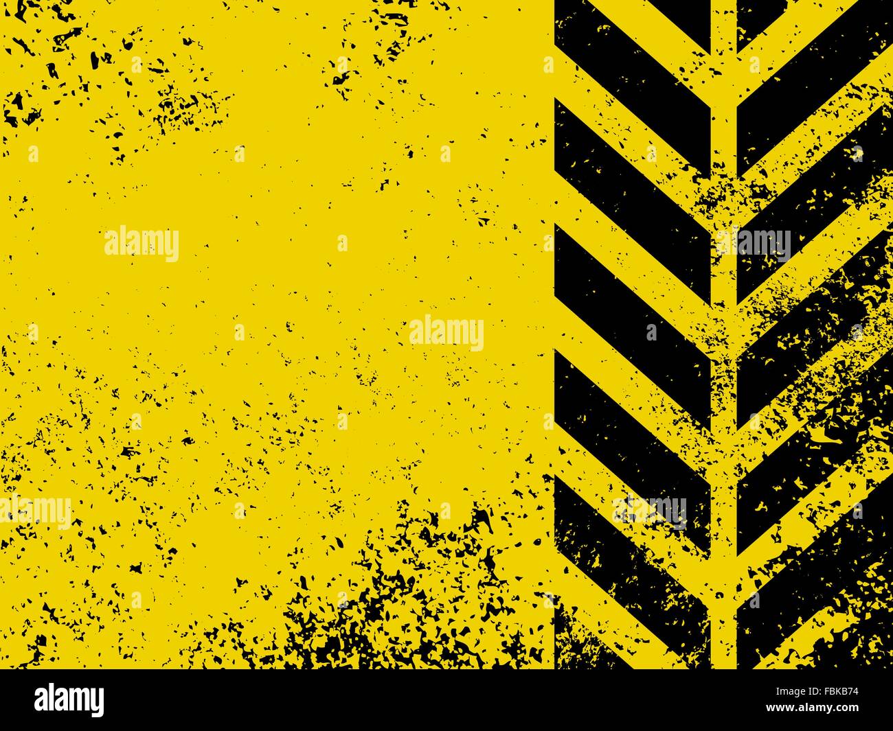 A grungy and worn hazard stripes texture. EPS 8 Stock Vector Image ...