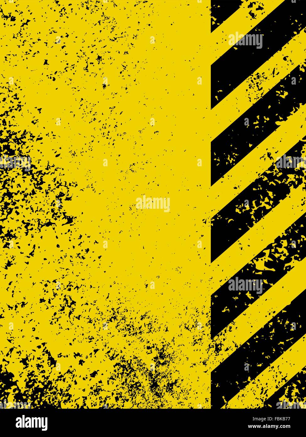 A grungy and worn hazard stripes texture. EPS 8 Stock Vector Image ...