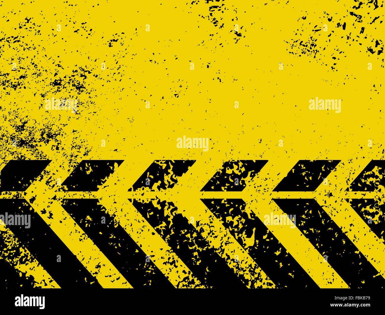 A grungy and worn hazard stripes texture. EPS 8 Stock Vector Image ...