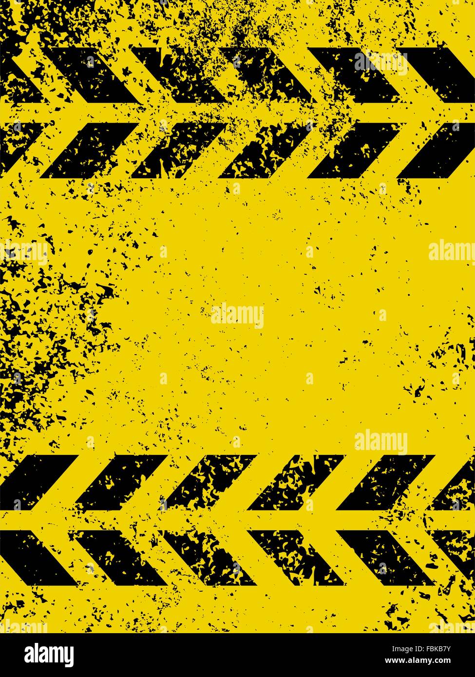 A grungy and worn hazard stripes texture. EPS 8 Stock Vector Image ...