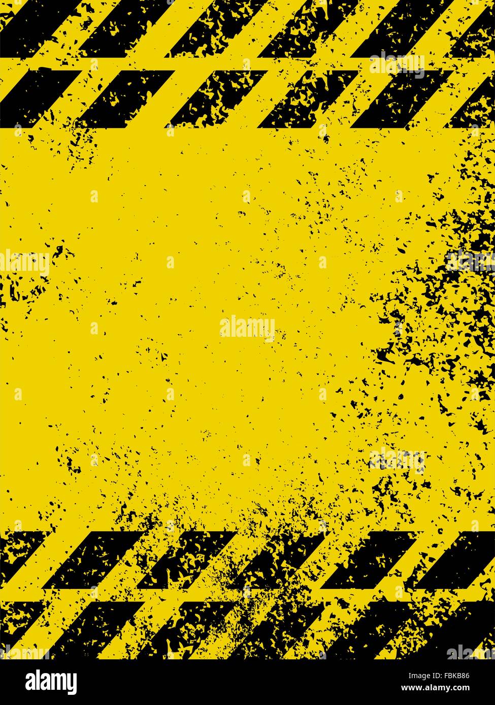 A grungy and worn hazard stripes texture. EPS 8 Stock Vector Image ...