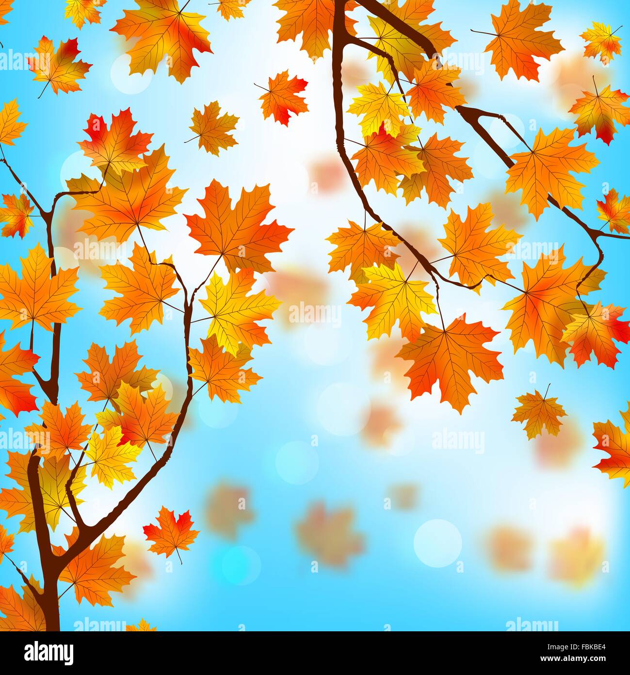 Red against nature Stock Vector Images - Alamy