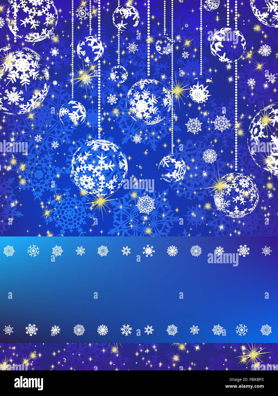 Blue Christmas Background. EPS 8 Stock Vector Image & Art - Alamy