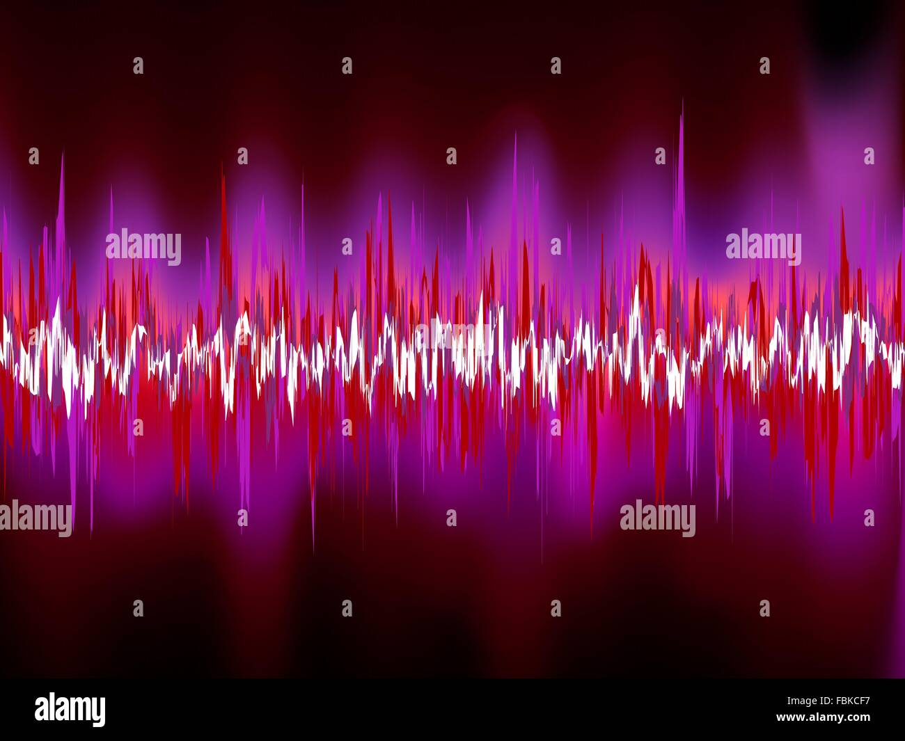 Abstract purple waveform. EPS 8 Stock Vector Image & Art - Alamy