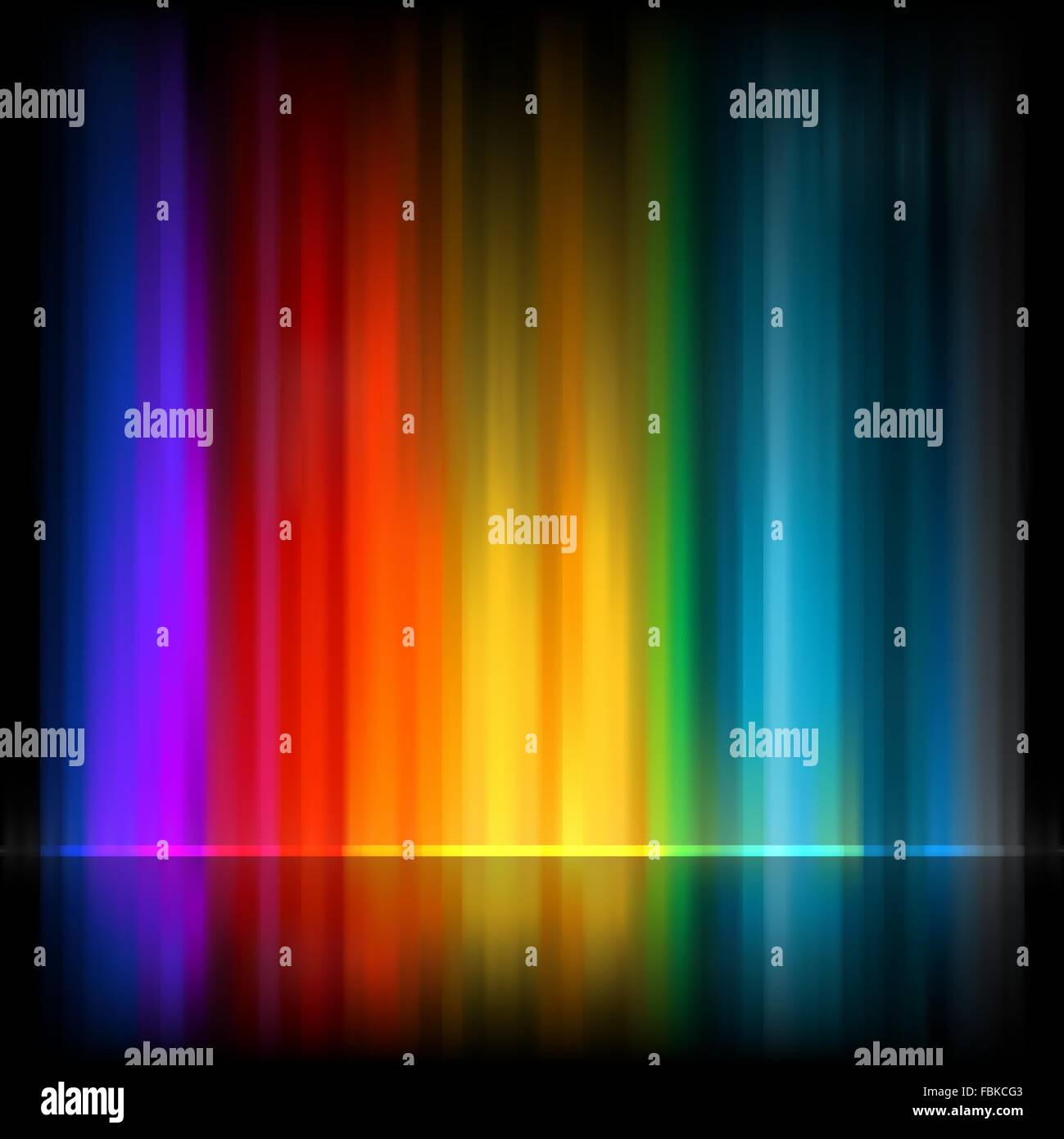 Aurora rainbow Stock Vector Images - Alamy