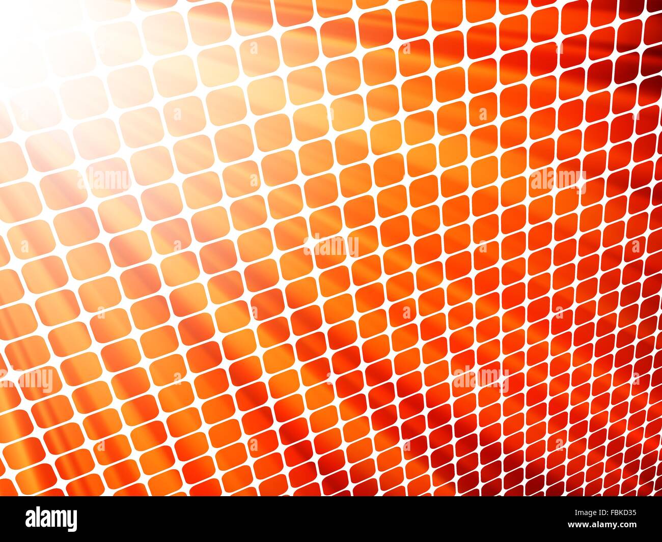 Red yellow rays light 3D mosaic. EPS 8 Stock Vector Image & Art - Alamy