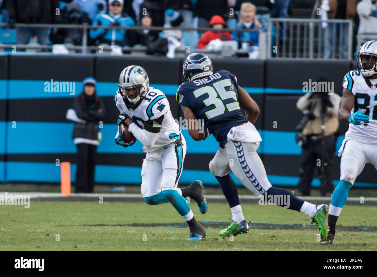 Charlotte, North Carolina, USA. 17th Jan, 2016. Carolina Panthers wide ...