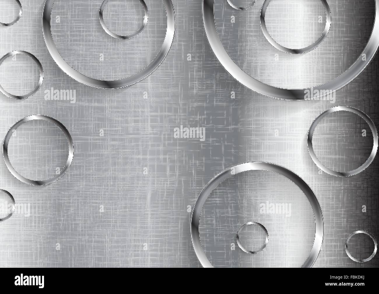 Metal tech background circles hi-res stock photography and images - Alamy