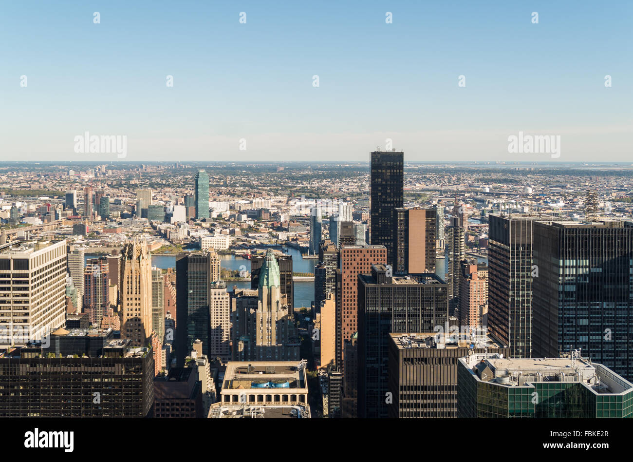 Queens nyc aerial hi-res stock photography and images - Alamy