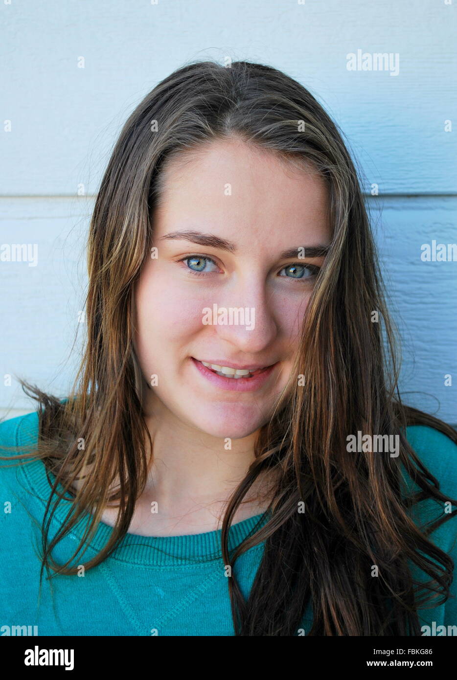 Female beauty expressions Stock Photo - Alamy