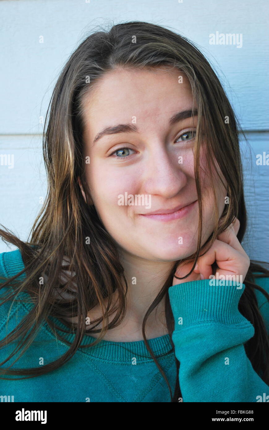 Female beauty expressions Stock Photo - Alamy