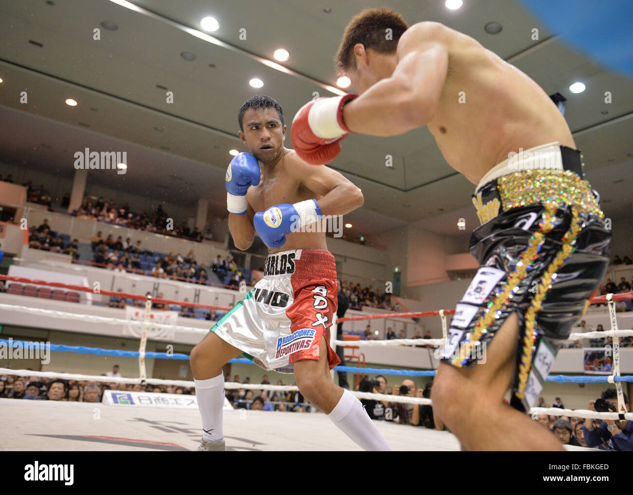 Hyogo, Japan. 11th Dec, 2015. (L-R) Carlos Andres Ruiz Machuca (MEX), Hozumi Hasegawa (JPN ...