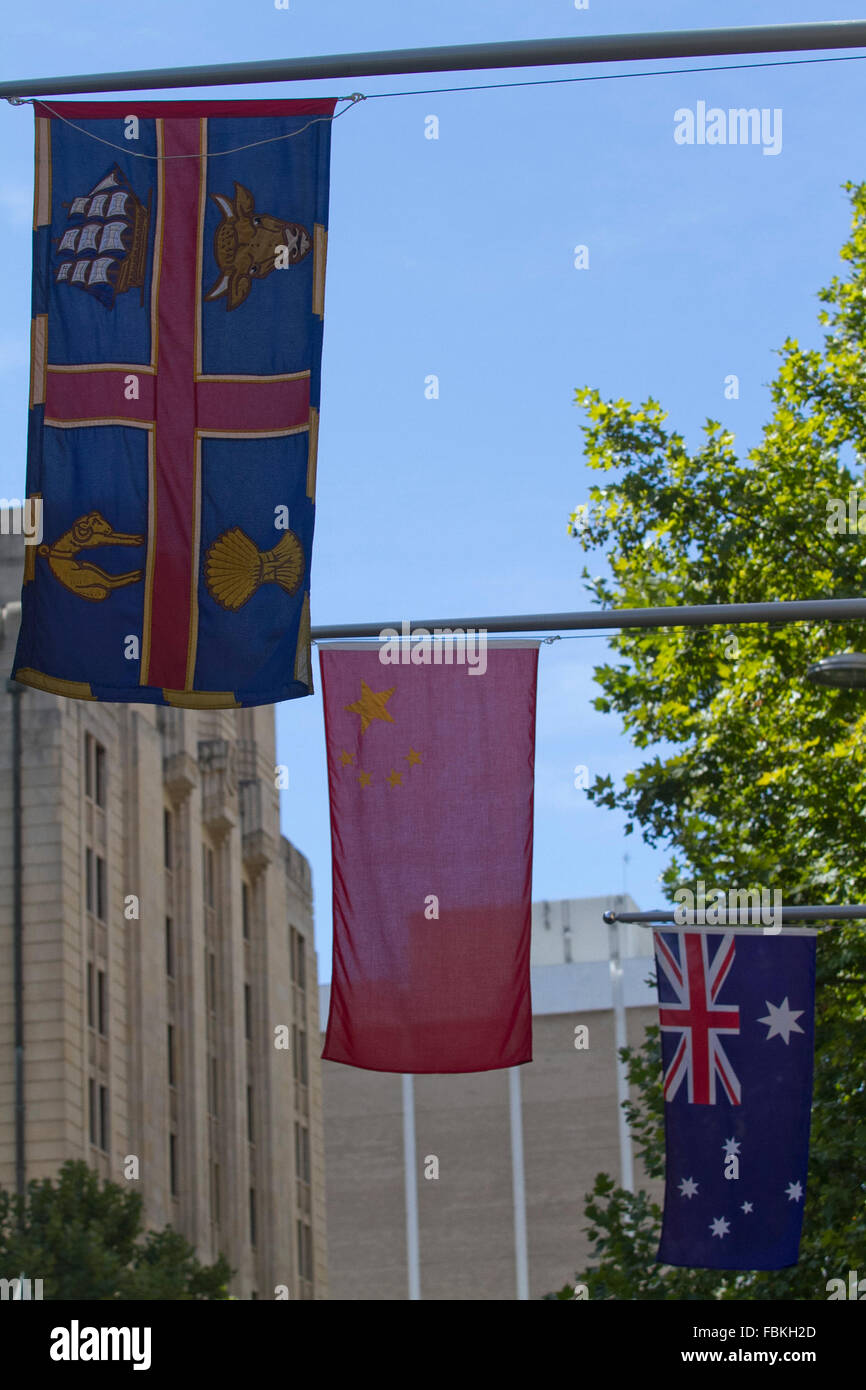 Adelaide flag hi-res stock photography and images - Alamy