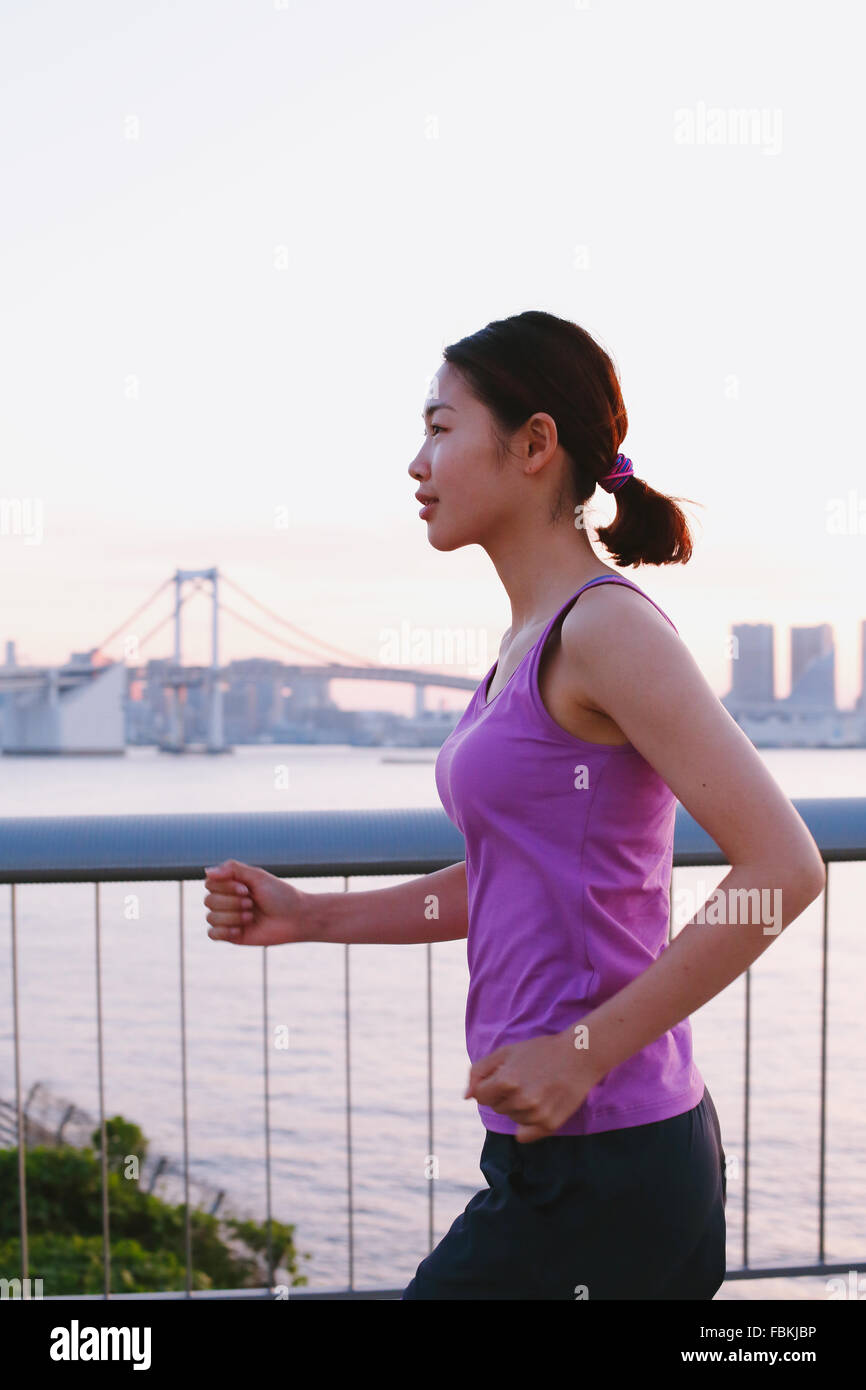 Woman speed walking exercise hi-res stock photography and images - Alamy