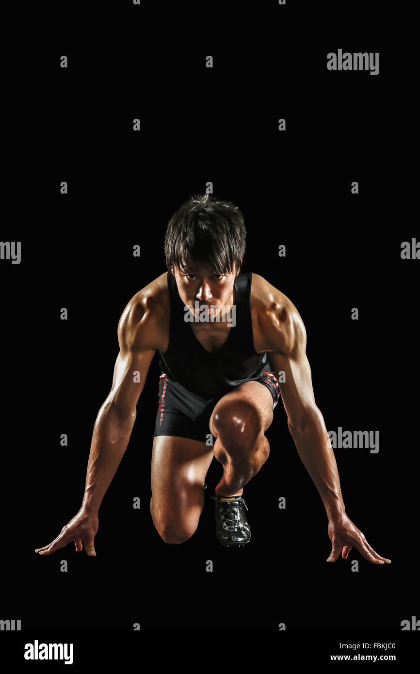 Japanese male athlete Stock Photo - Alamy