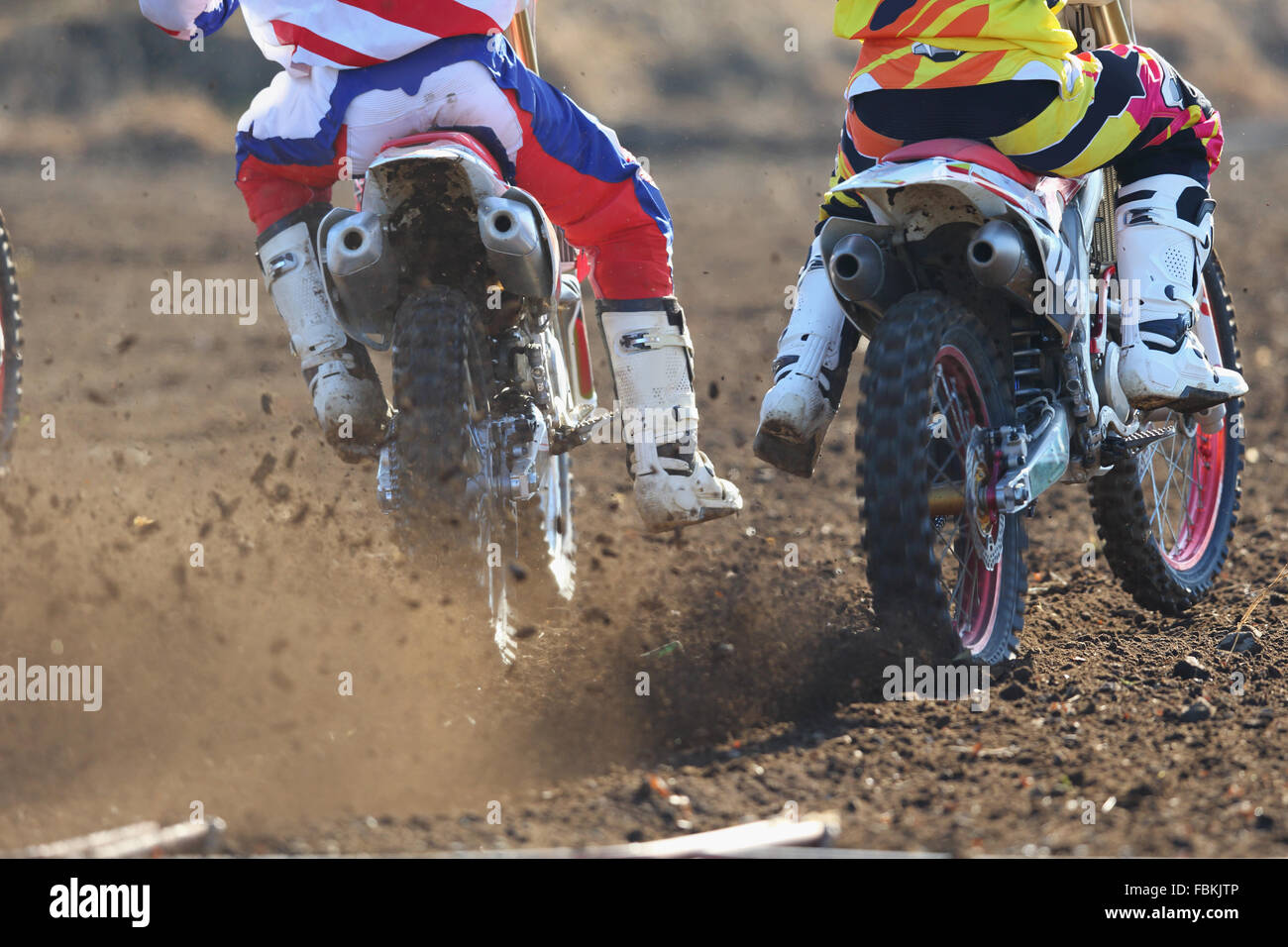 Rear view motocross bike hi-res stock photography and images - Alamy