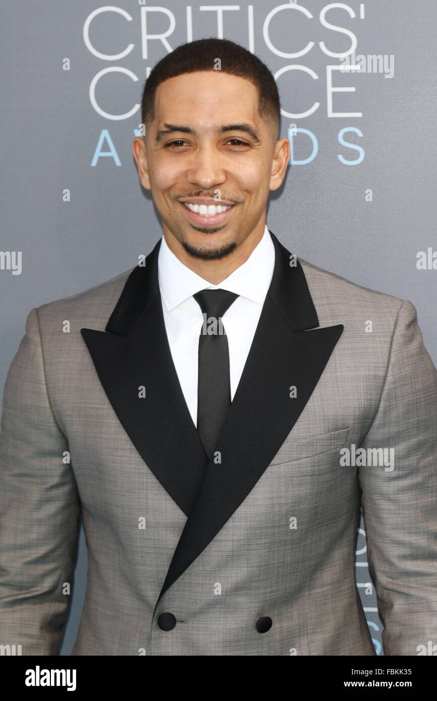 Santa Monica, California, USA. 18th Jan, 2016. Actor Neil Brown Jr ...