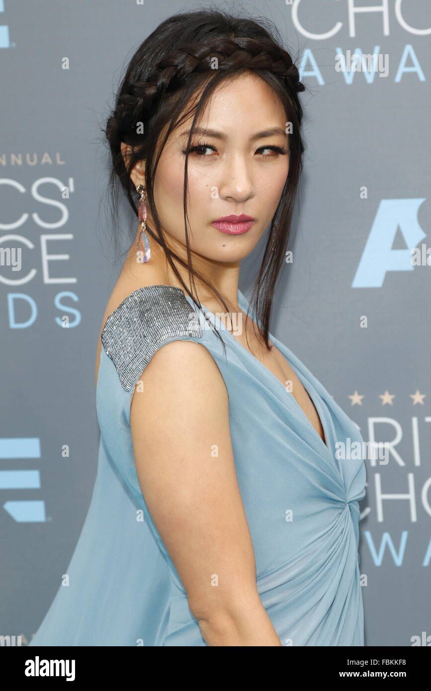 Santa Monica, California, USA. 18th Jan, 2016. Actress Constance Wu ...