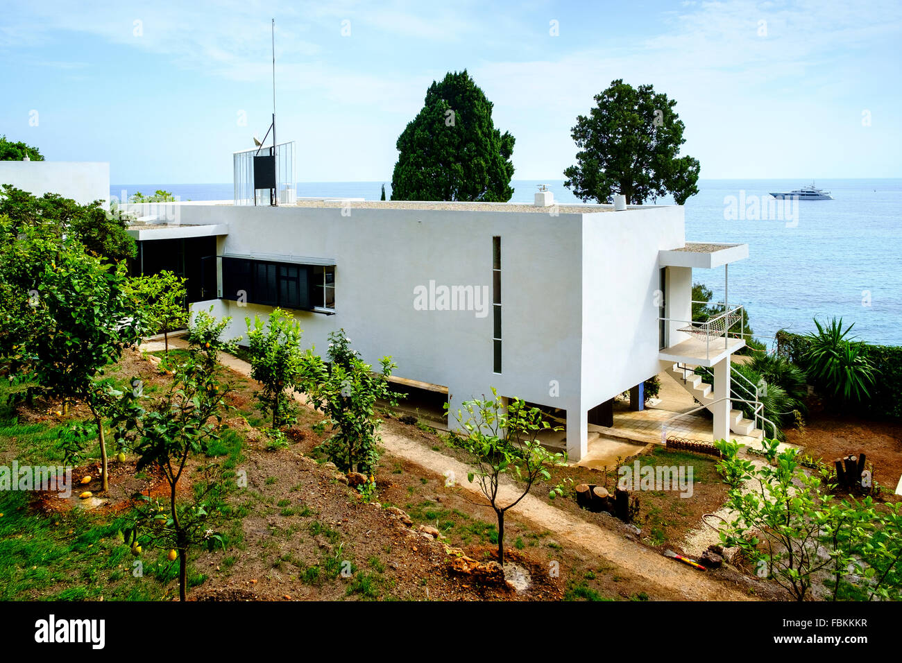 E-1027 is a modernist villa in Roquebrune-Cap-Martin, in the Alpes ...