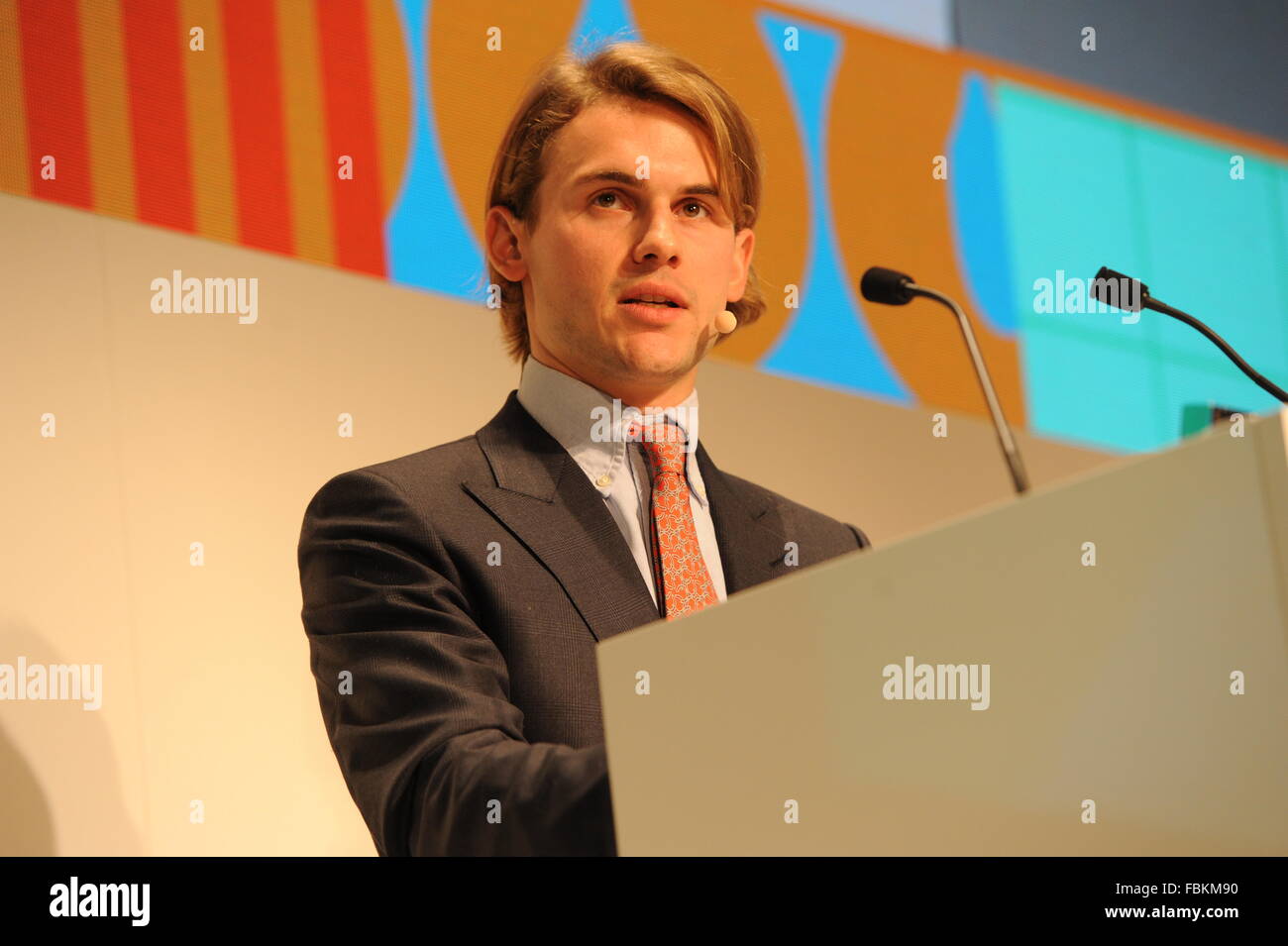Munich, Germany. 17th Jan, 2016. MUNICH/GERMANY - JANUARY 17: Jacob ...