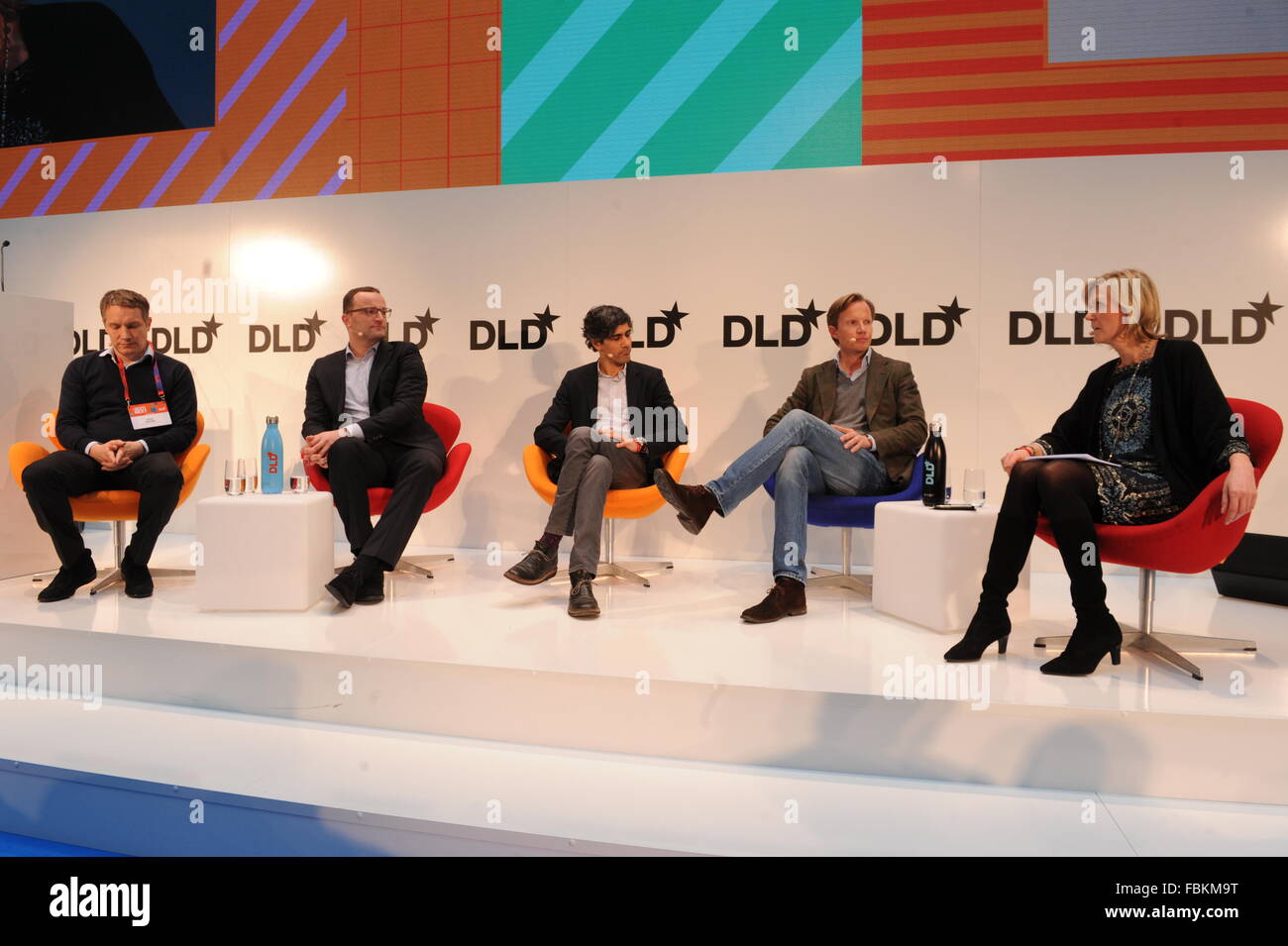 MUNICH/GERMANY - JANUARY 17: (l-r) Oliver Samwer (Rocket Internet AG ...