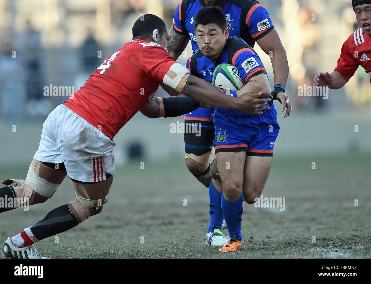 Tokyo, Japan. 16th Jan, 2016. Fumiaki Tanaka Rugby : Japan Rugby Top ...