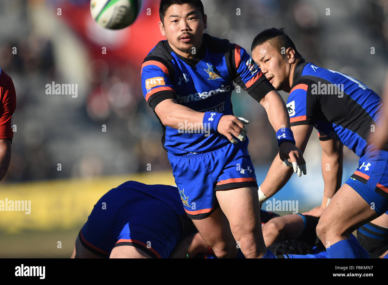 Tokyo, Japan. 16th Jan, 2016. Fumiaki Tanaka Rugby : Japan Rugby Top ...