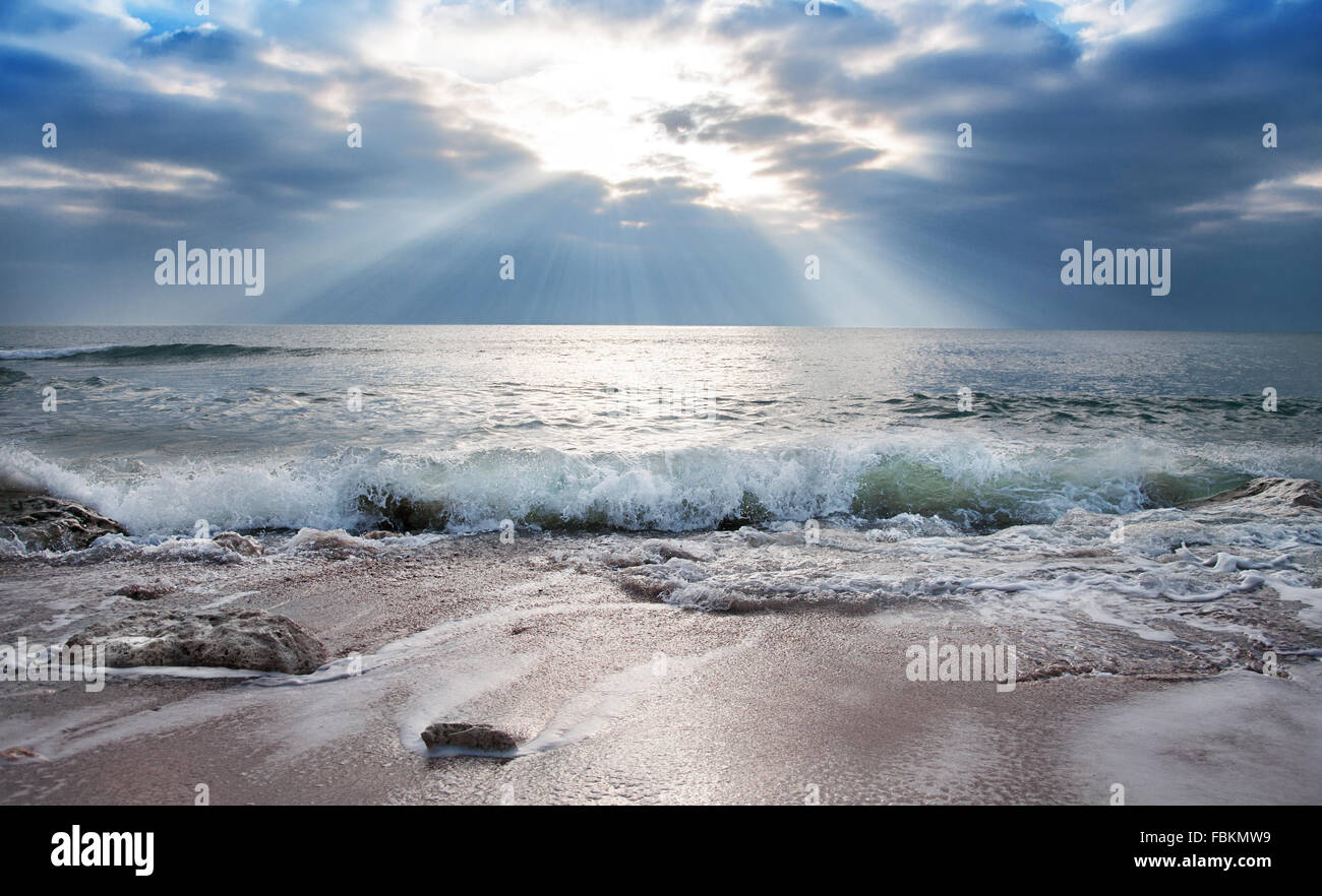 Sunlight Through Clouds Art