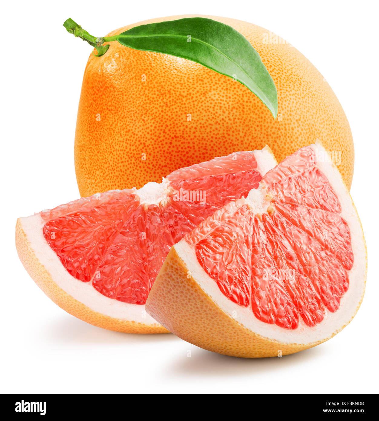 Sliced slice pink grapefruit fruit hi-res stock photography and images ...