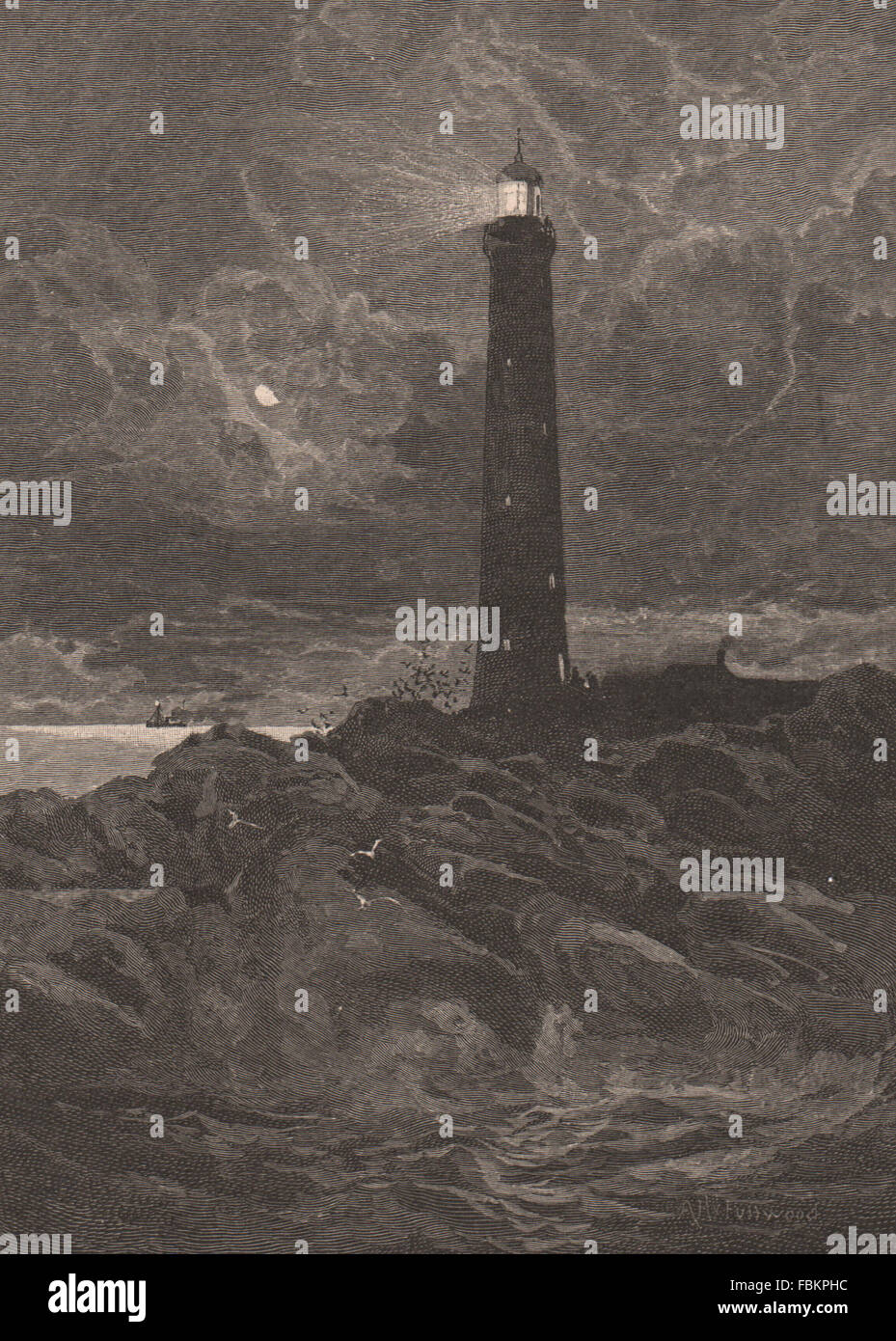 Gabo island lighthouse hi-res stock photography and images - Alamy