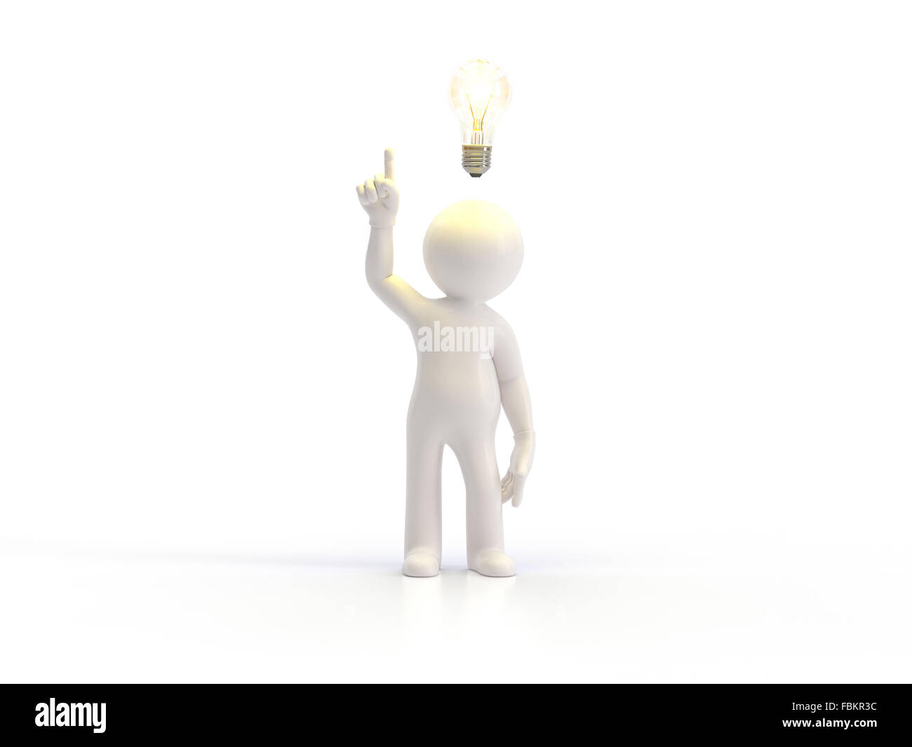 3d small people - idea Stock Photo - Alamy
