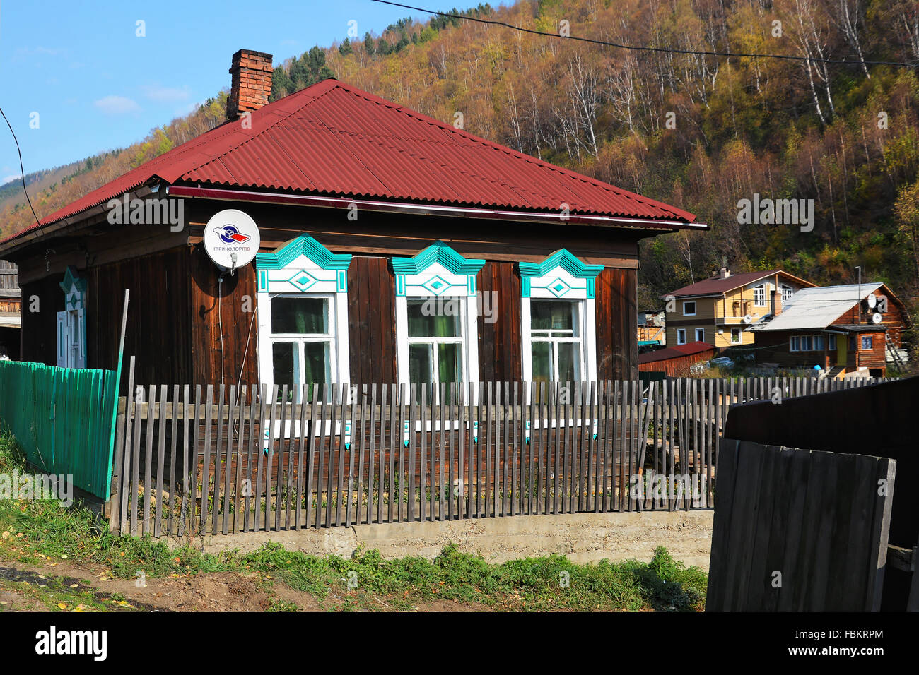 Siberia house hi-res stock photography and images - Alamy