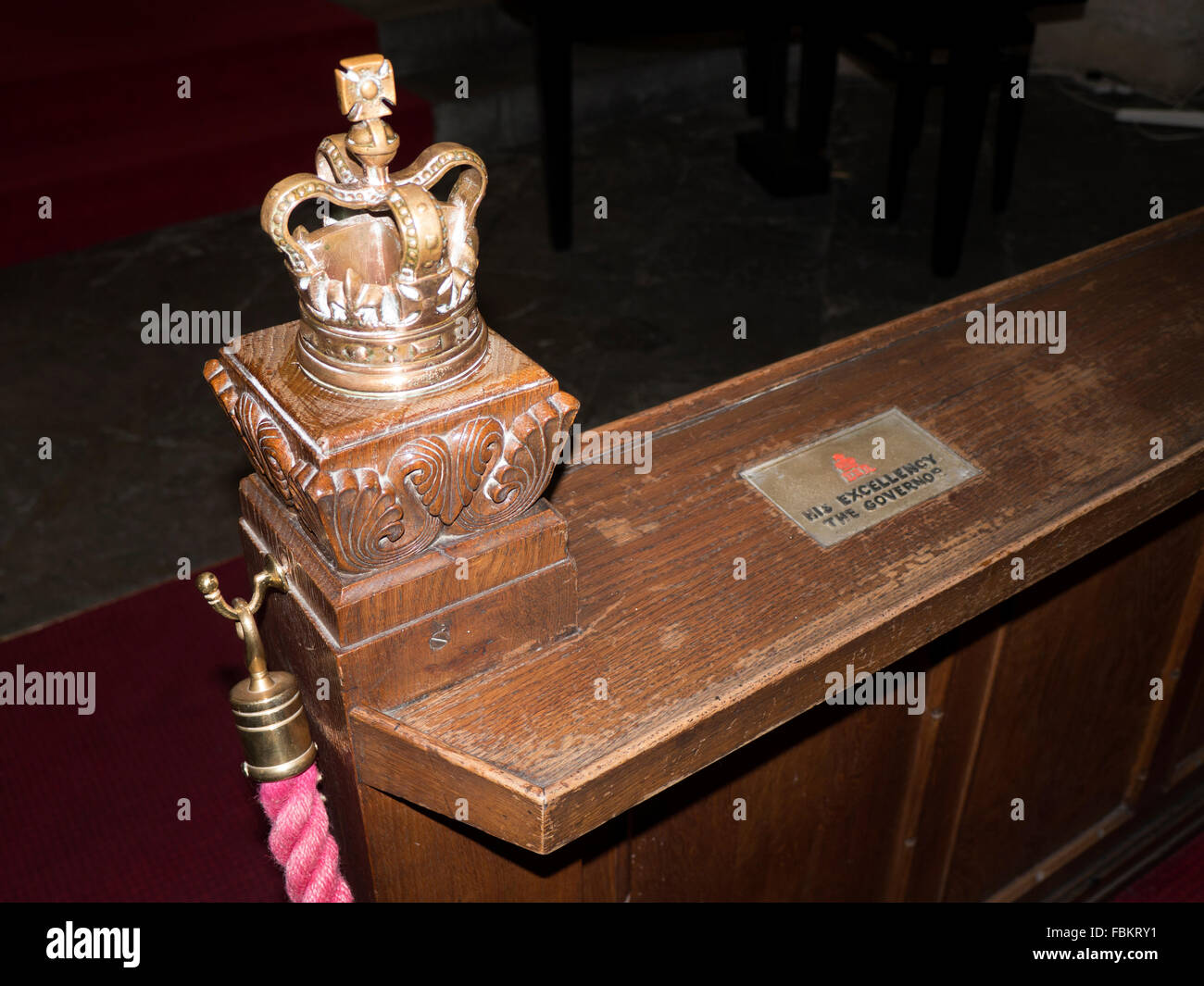 Kings Chapel the Garrison Church on the Rock of Gibraltar at the ...