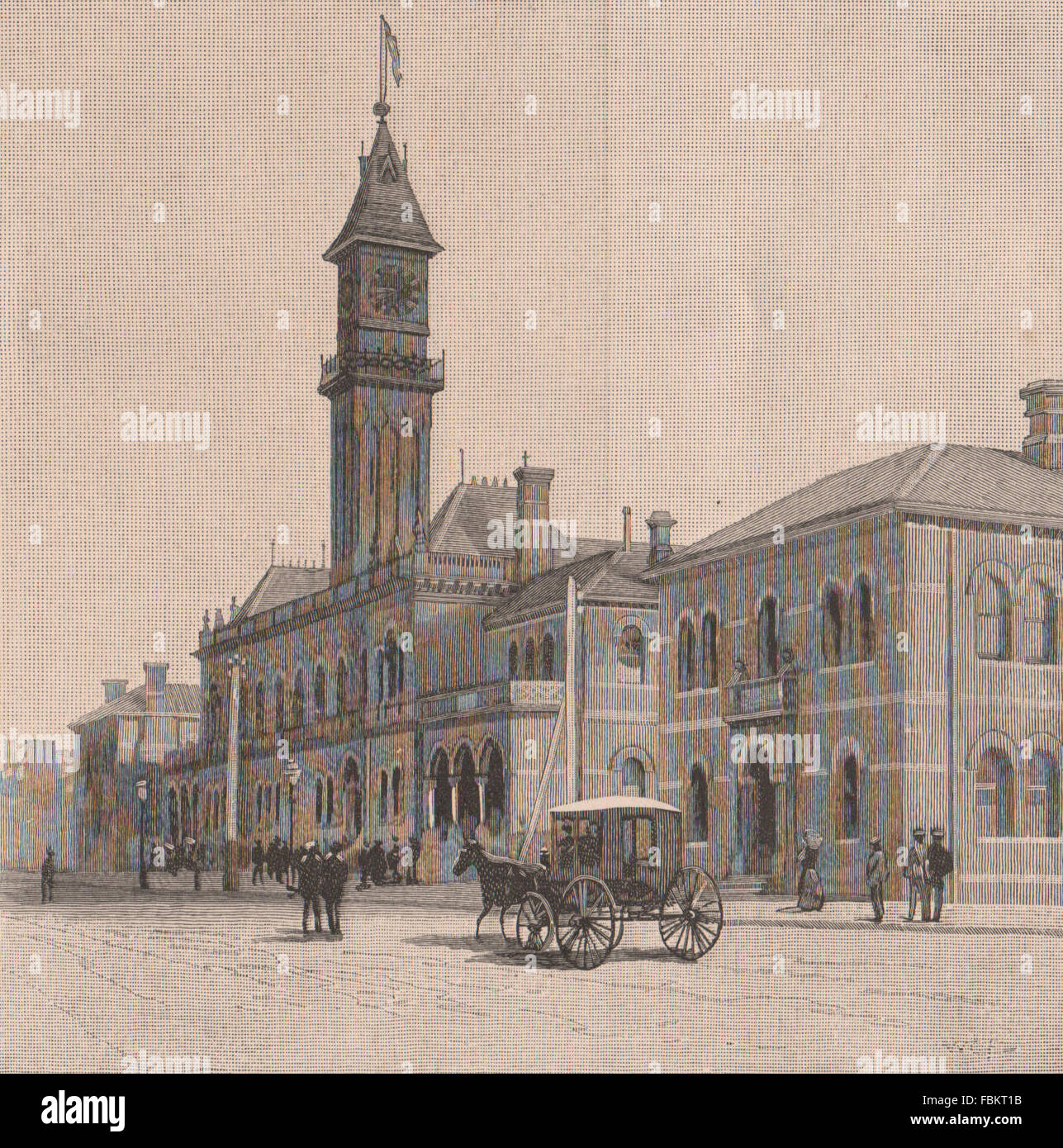 Richmond town hall australia hi-res stock photography and images - Alamy