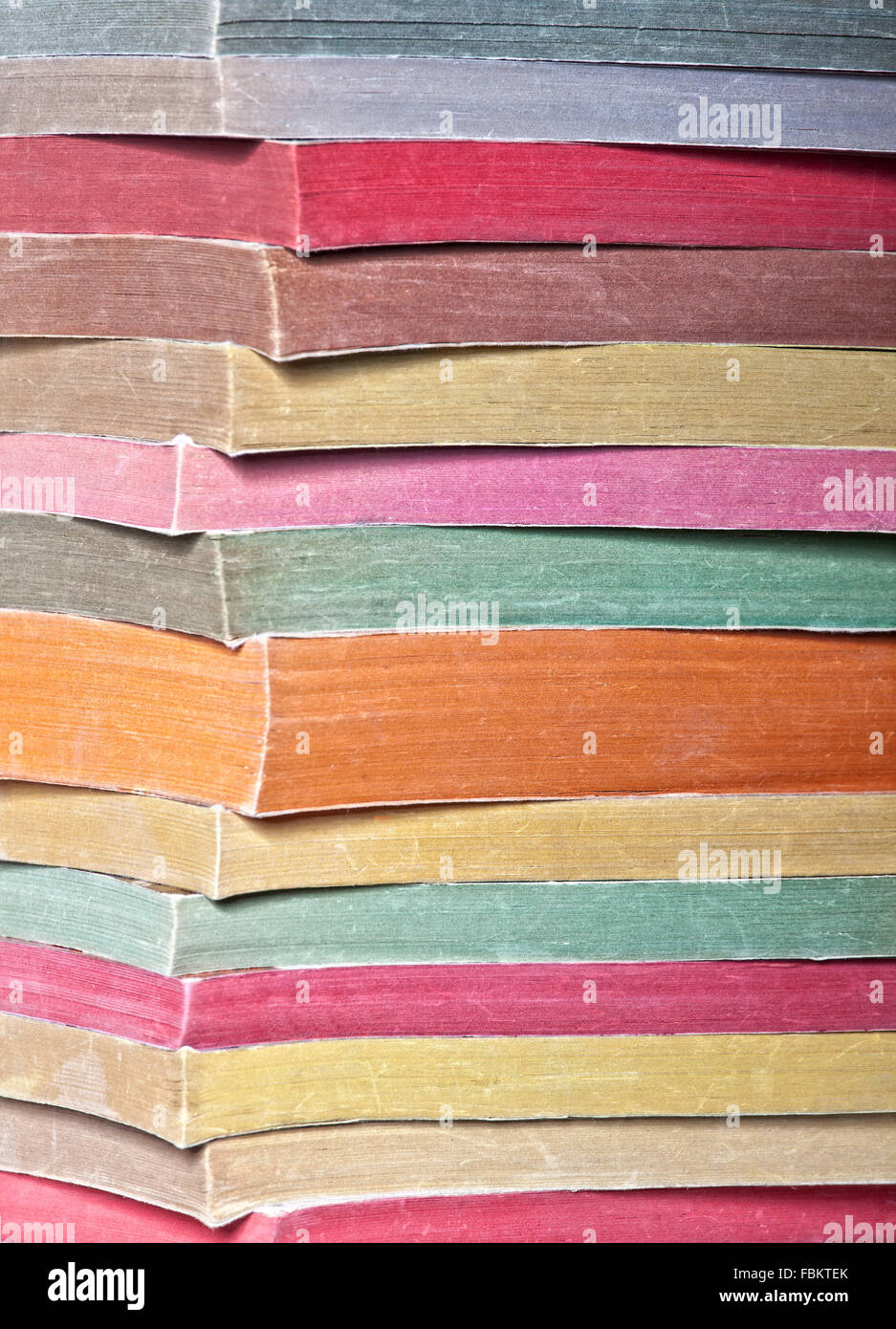 old colorful vintage books background Stock Photo - Alamy