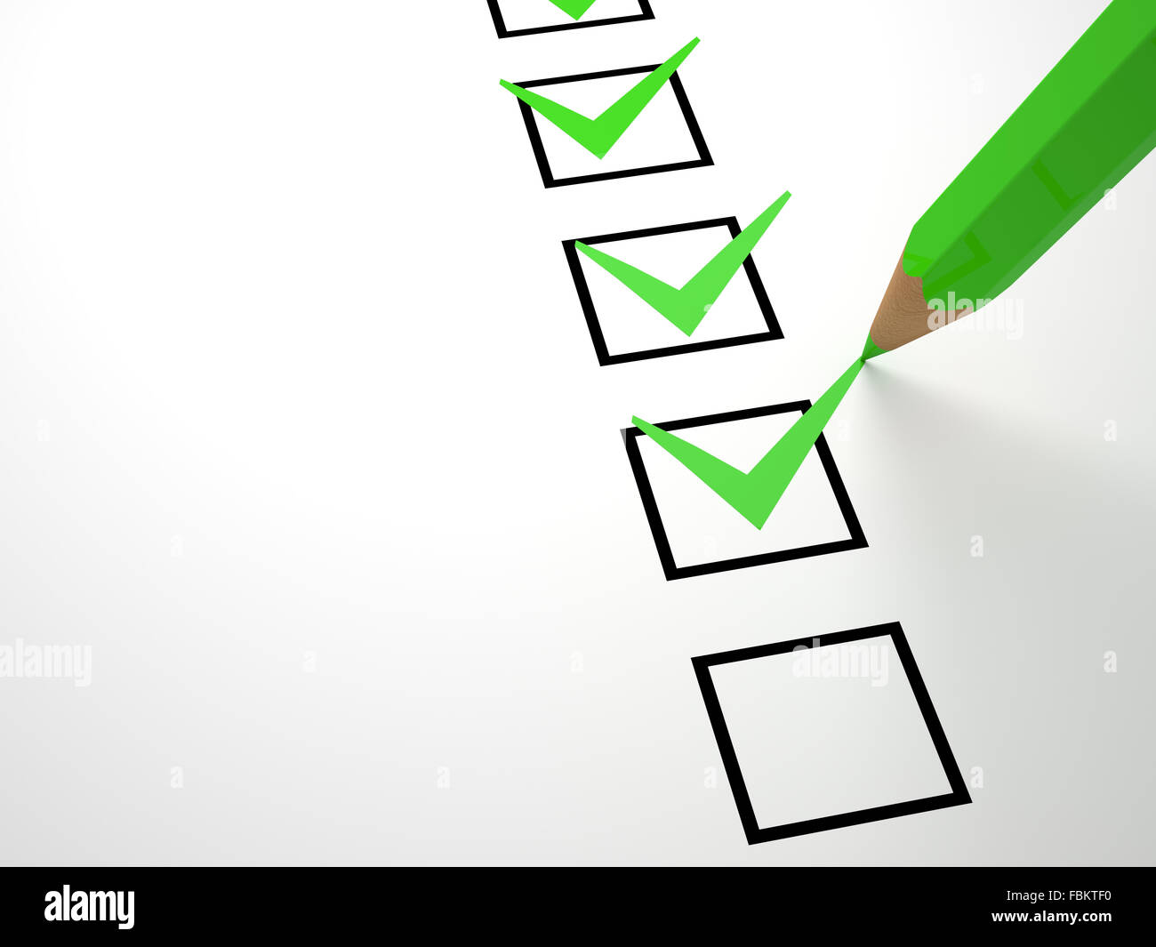 Check mark box hi-res stock photography and images - Alamy