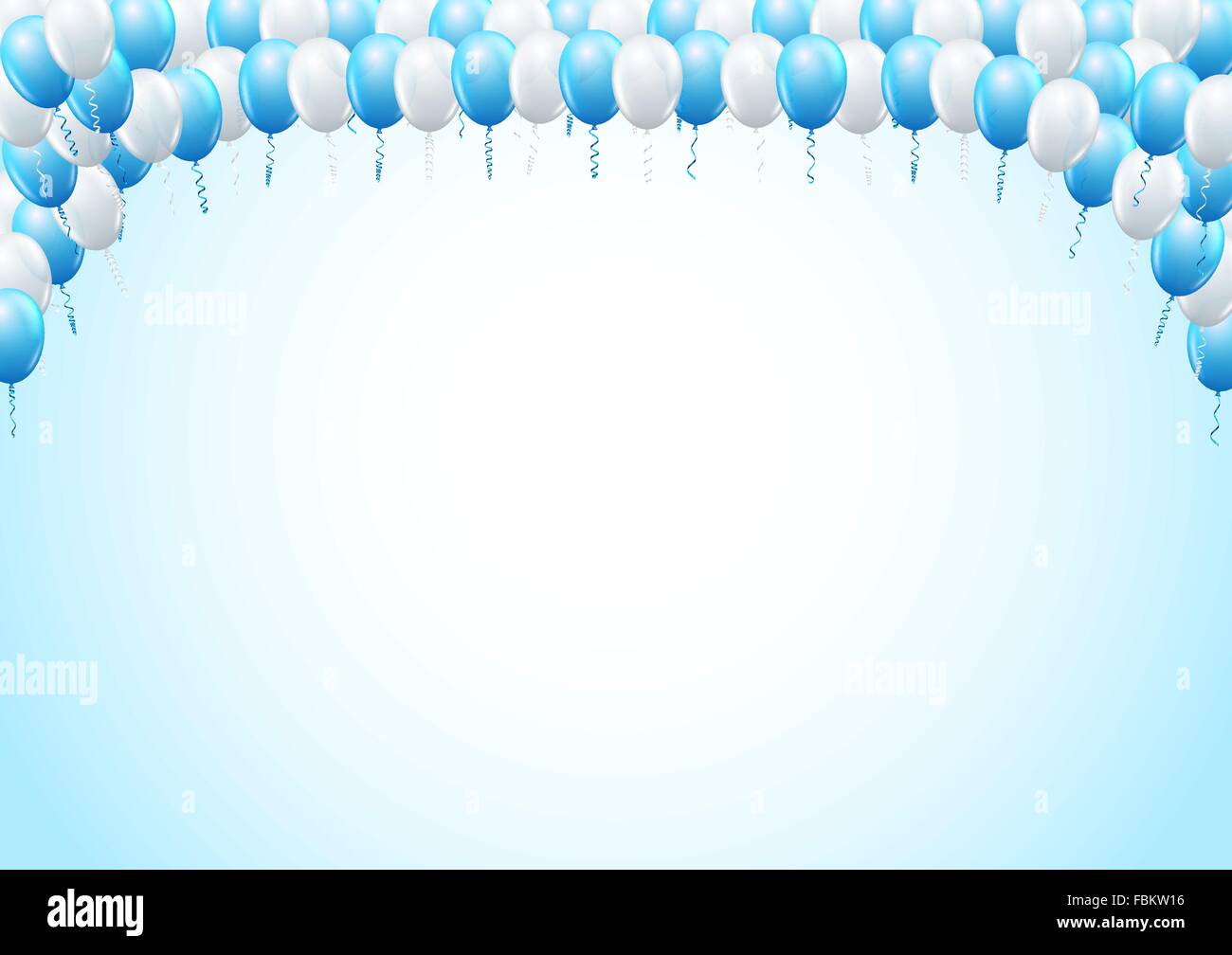 Balloons header template Stock Vector Image & Art - Alamy