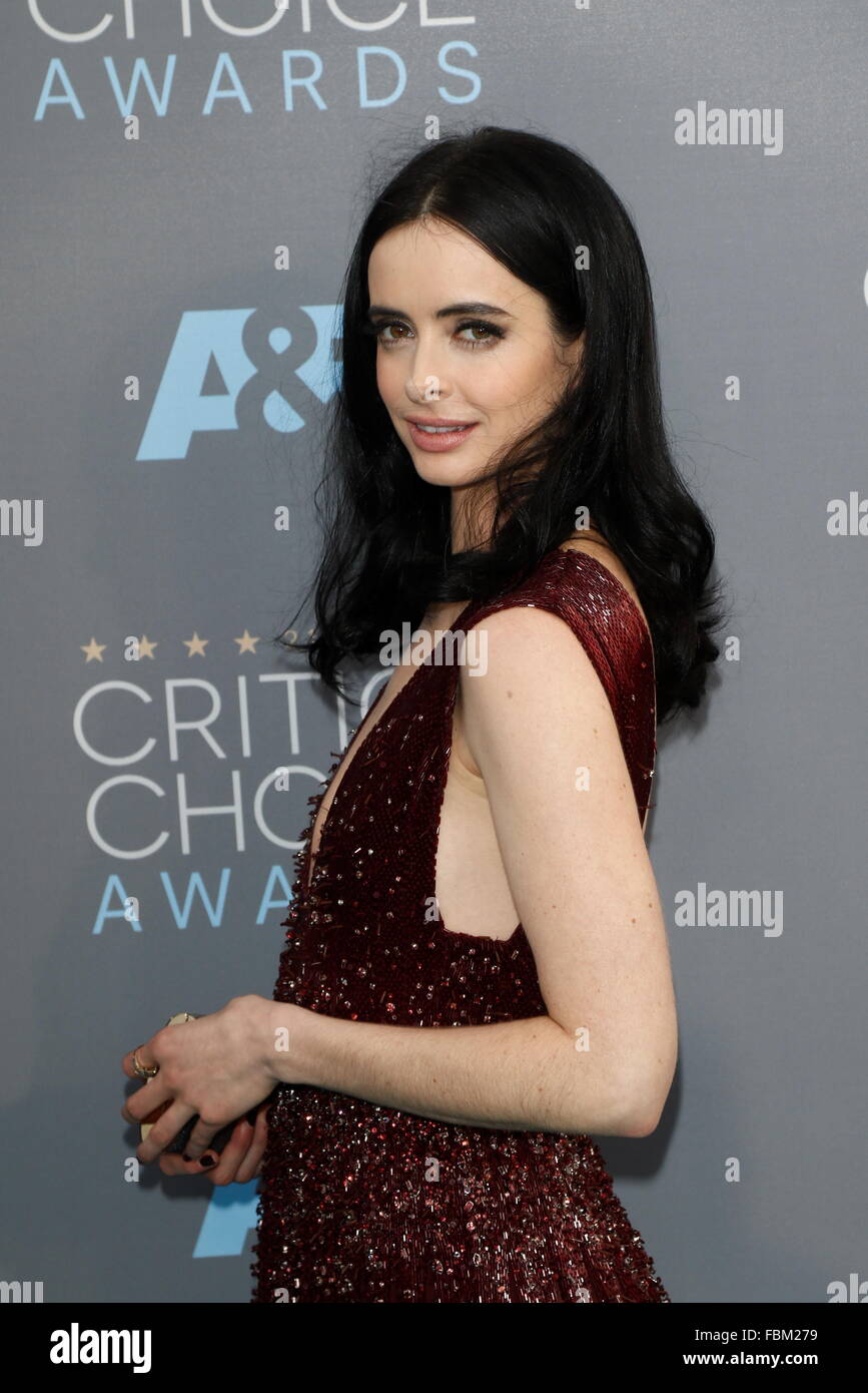 Santa Monica, California, USA. 18th Jan, 2016. Actress Krysten Ritter ...