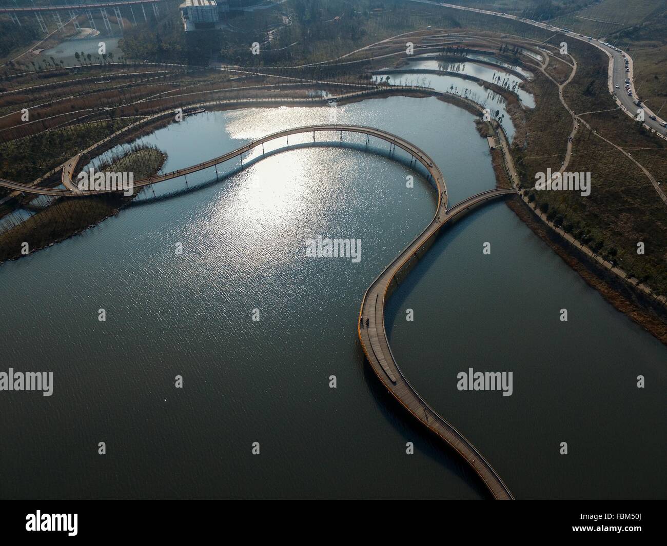 Liupanshui. 18th Jan, 2016. Photo taken on Jan. 18, 2016 shows the ...