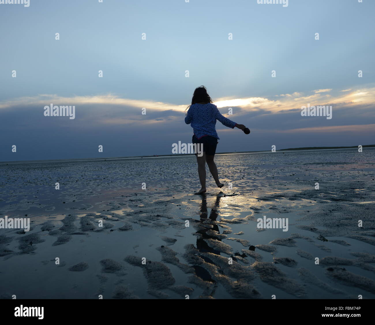 Walking during sunset hi-res stock photography and images - Alamy