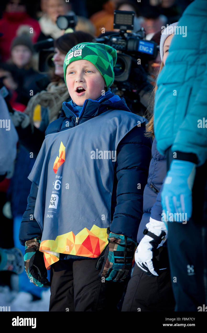 Oslo, Norway. 17th Jan, 2016. Prince Sverre Magnus of Norway attends ...
