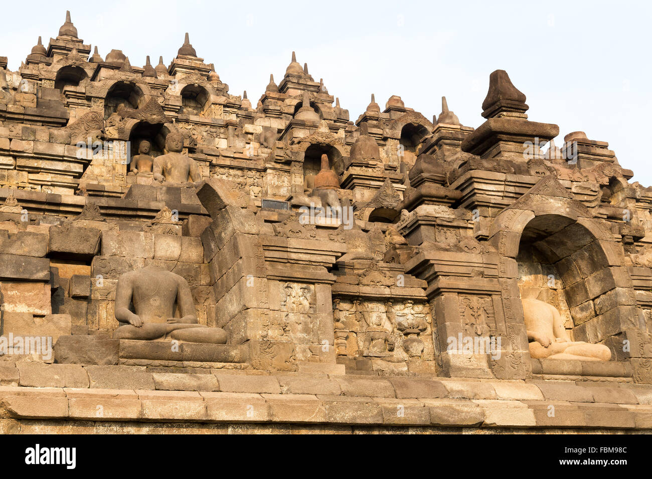 Borobudur Temple Complex, Yogyakarta Stock Photo - Alamy