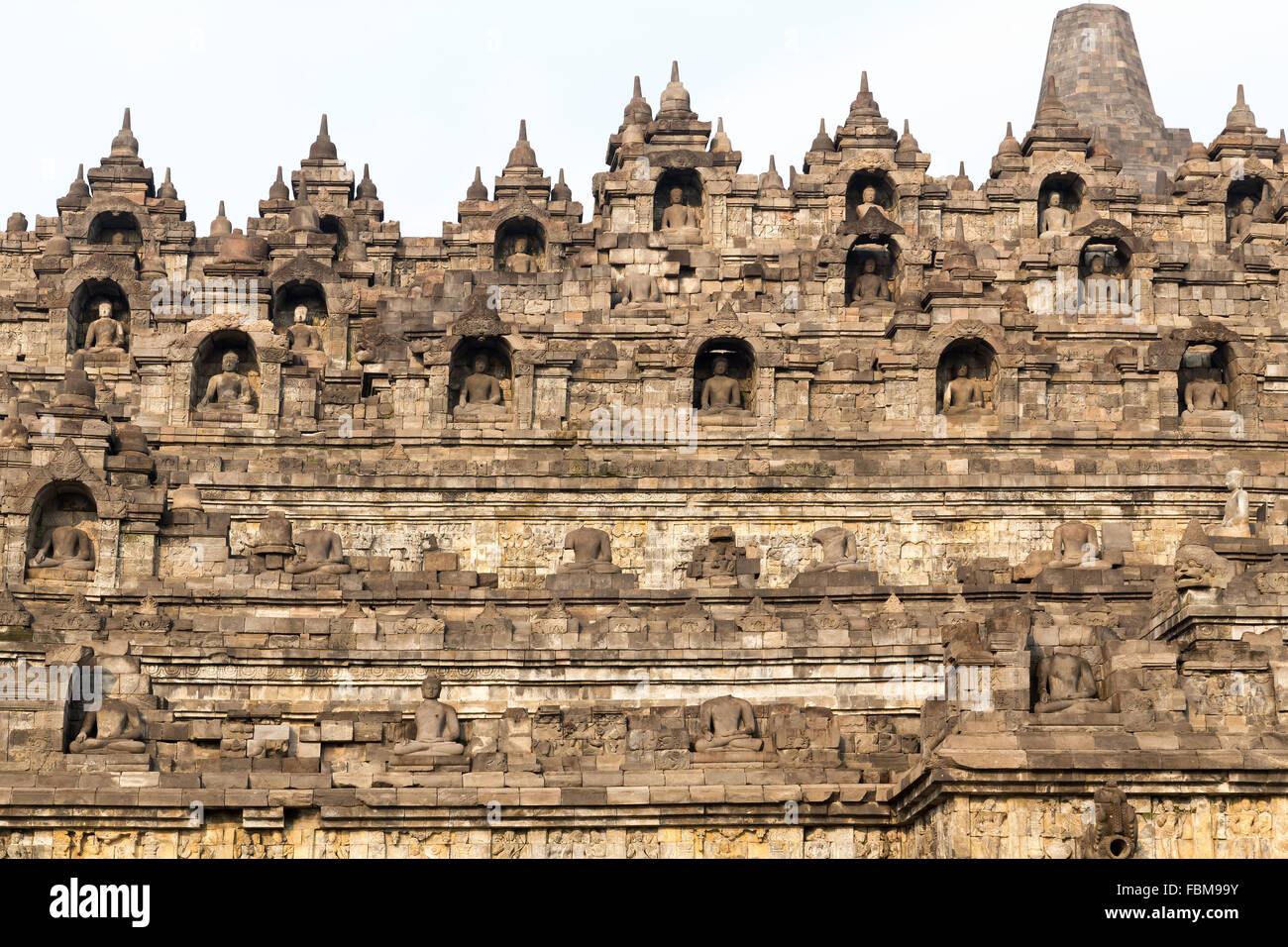 Borobudur Temple Complex, Yogyakarta, Indonesia Stock Photo - Alamy