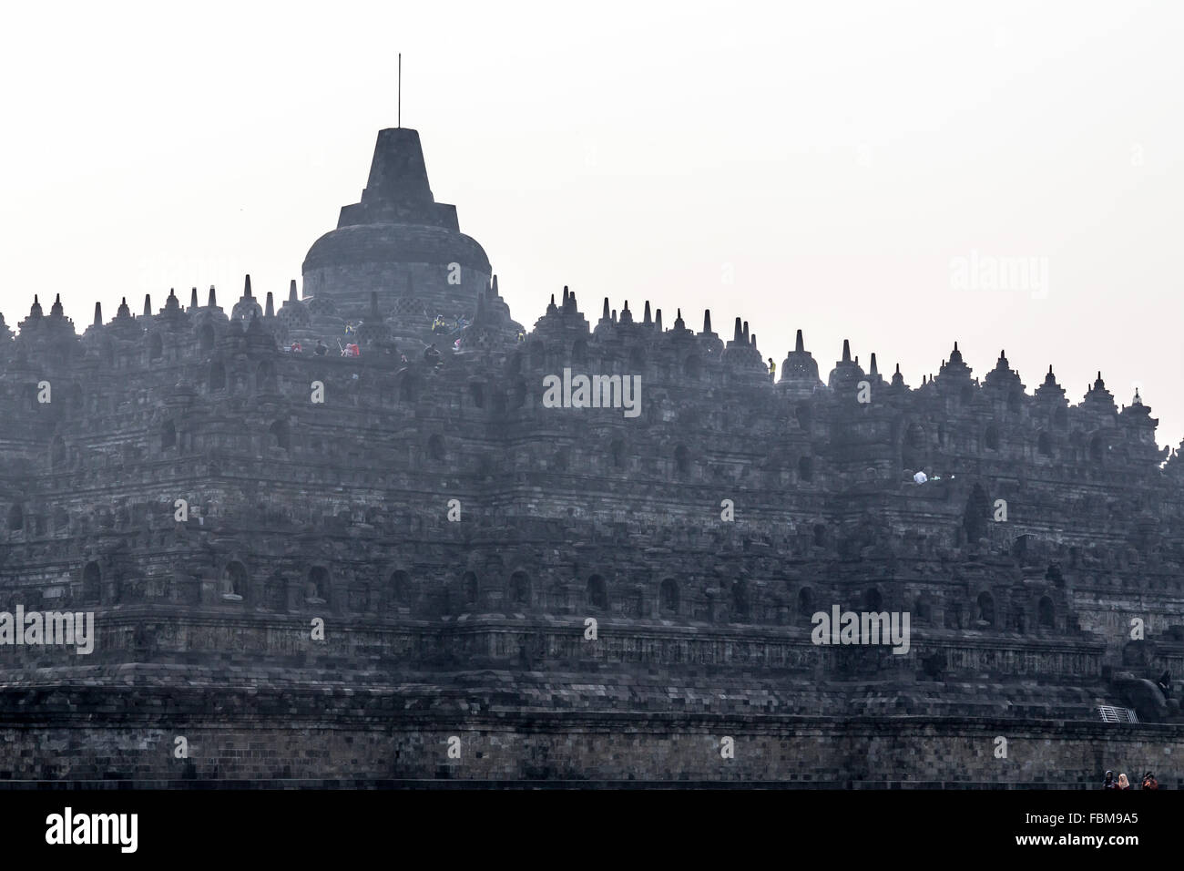 Borobudur Temple Complex, Yogyakarta, Indonesia. Borobudur is the ...